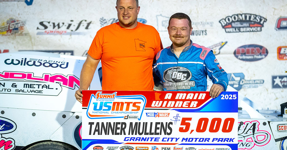 RacinBoys News - Tanner Mullens conquers USMTS at Granite City Motor Park