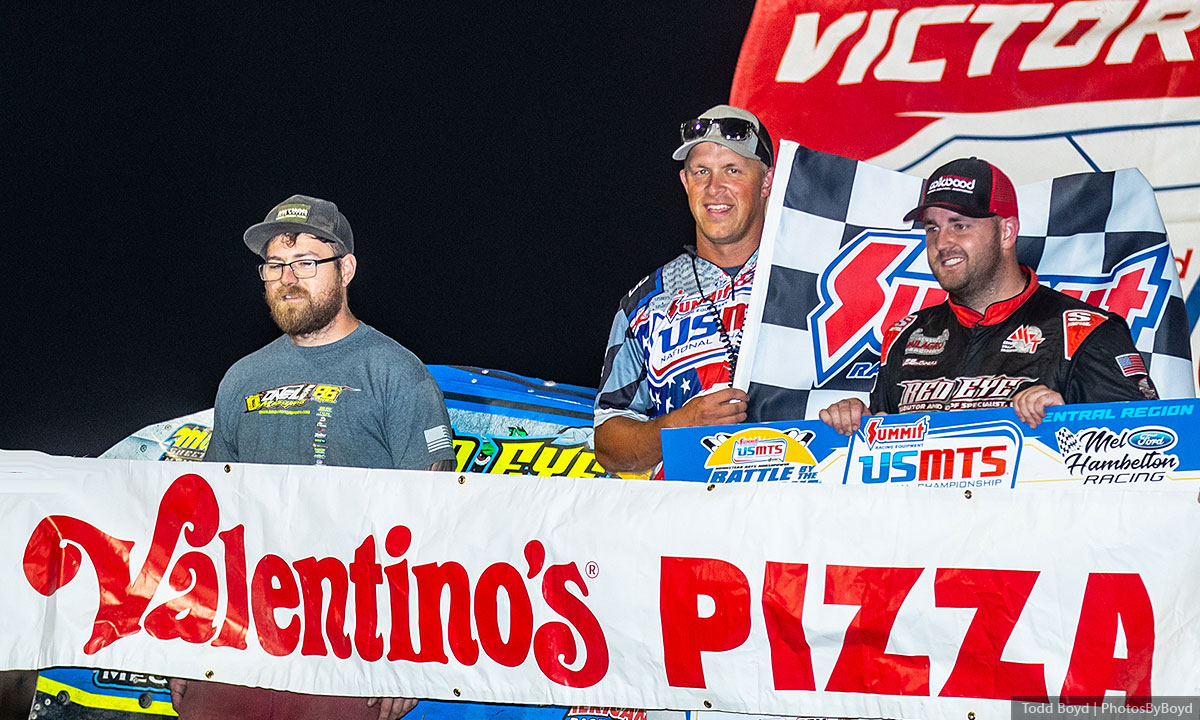 RacinBoys News - Jake O'Neil tops USMTS at Beatrice Speedway