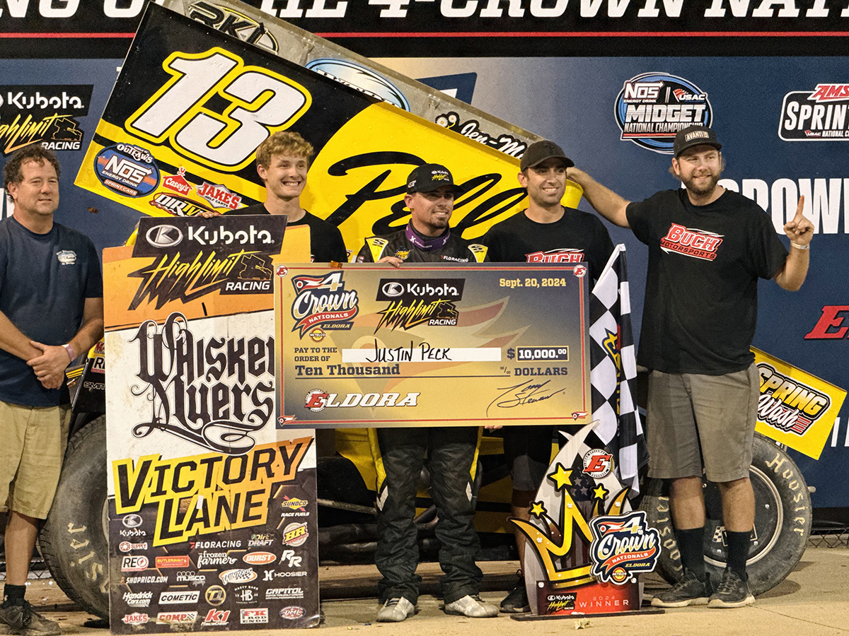 RacinBoys News - Justin Peck breaks long winless drought in High Limit ...