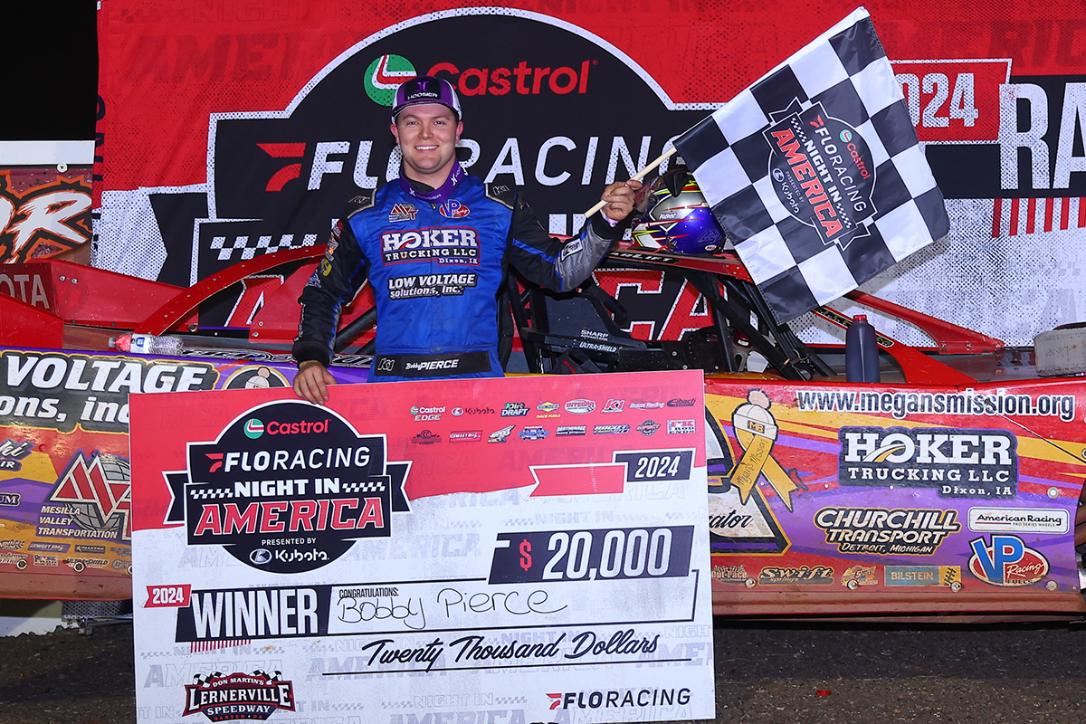 RacinBoys News - Bobby Pierce Wins in Castrol® FloRacing Night in ...