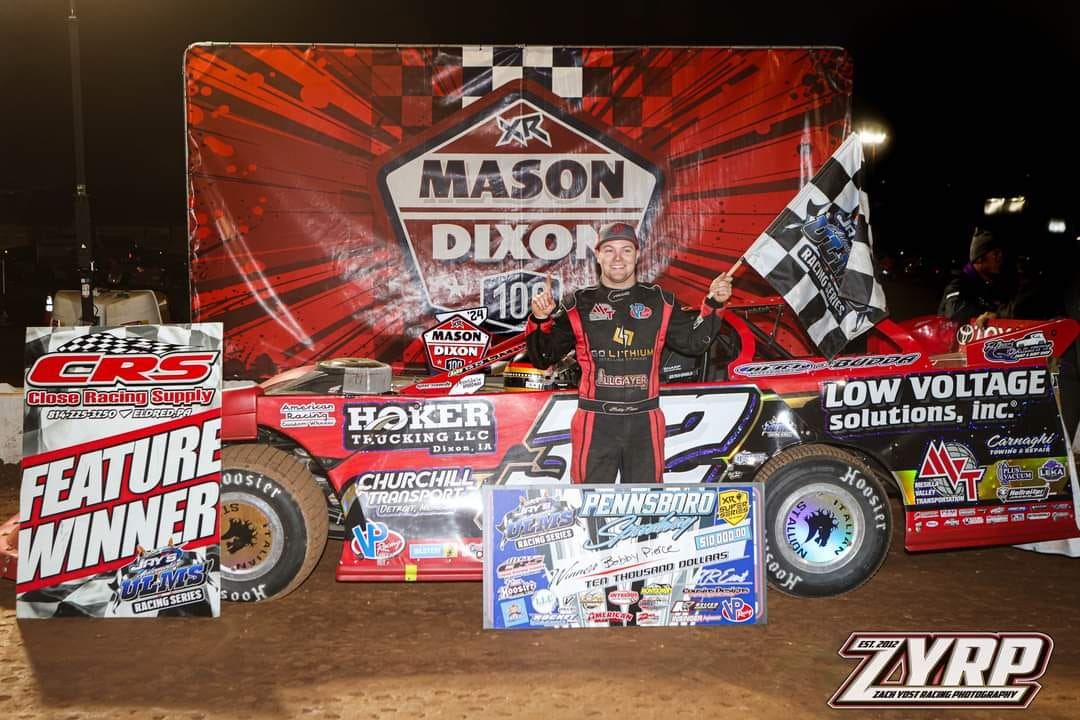 RacinBoys News - Piecer holds off Moran at Pennsboro re-opening