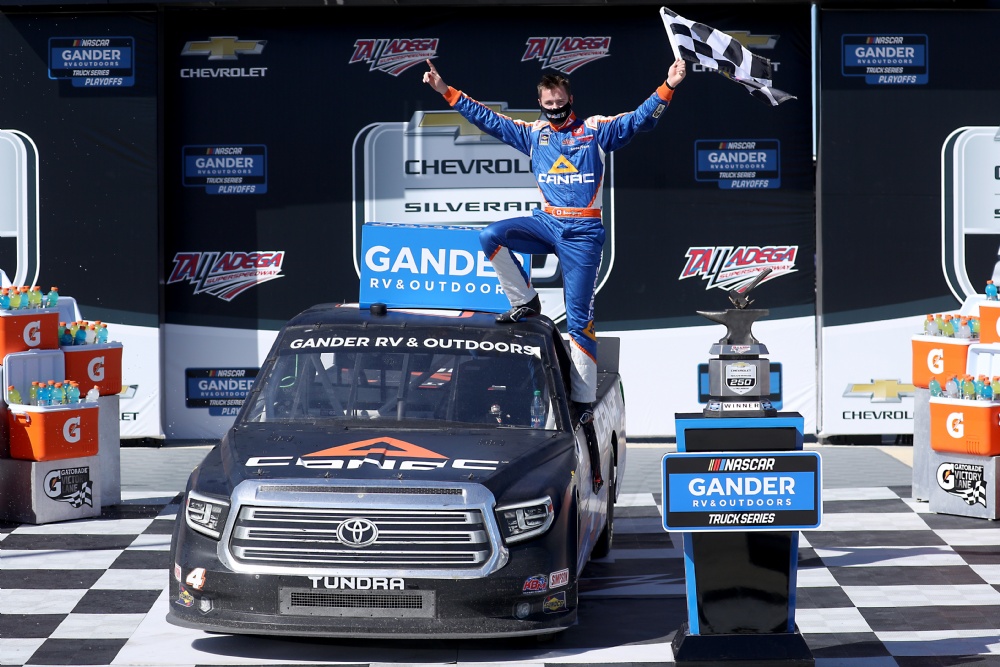 RacinBoys News - Raphael Lessard scores first win in Talladega ...