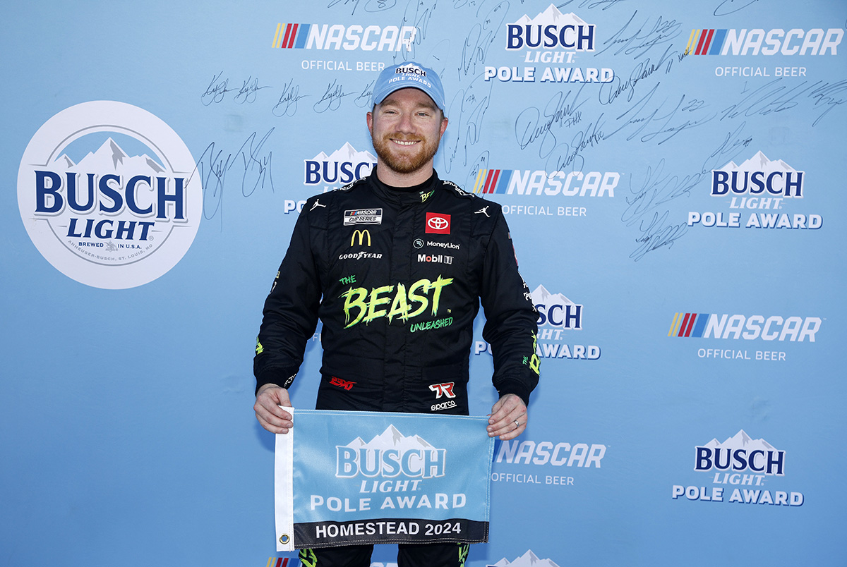 RacinBoys News - Tyler Reddick wins the pole for Homestead-Miami’s ...