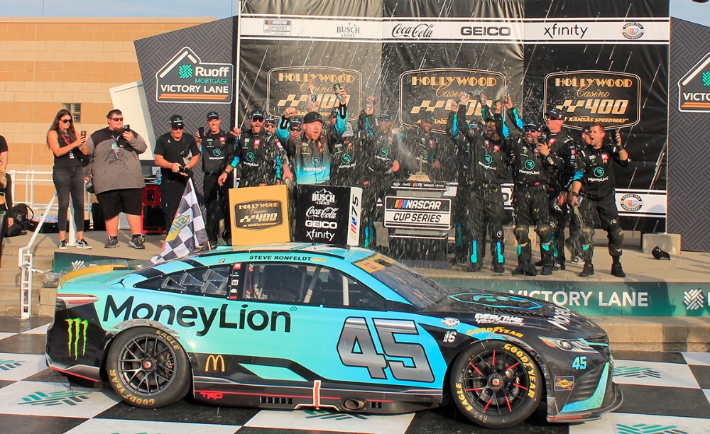 RacinBoys News - Tyler Reddick wins overtime thriller at Kansas to ...