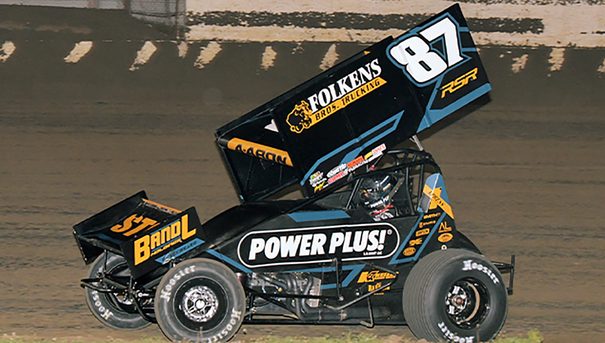 RacinBoys News - Aaron Reutzel Rises to Win with POWRi 410 Outlaw ...