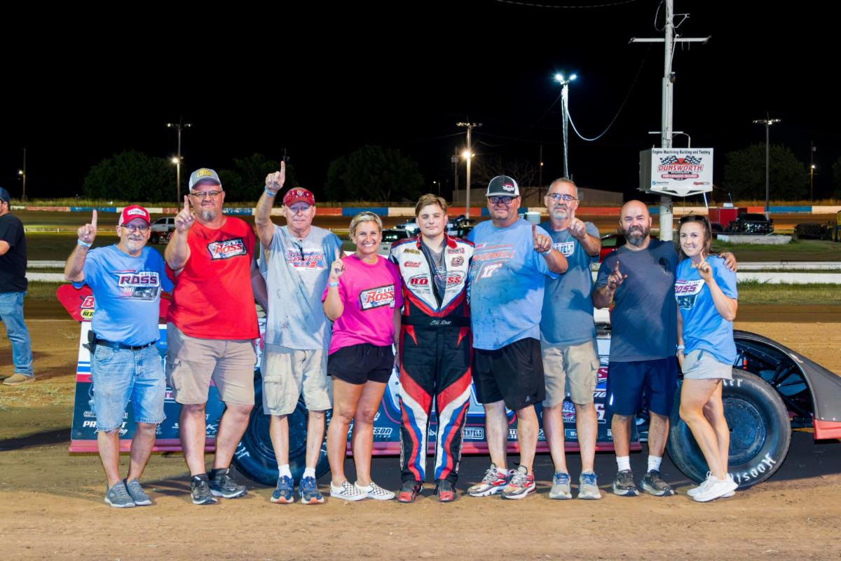 RacinBoys News - oss captures 2nd Sooner late model victory at Enid