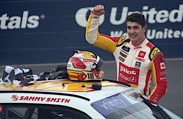 RacinBoys News - Sammy Smith drives dominant car to NASCAR Xfinity win ...
