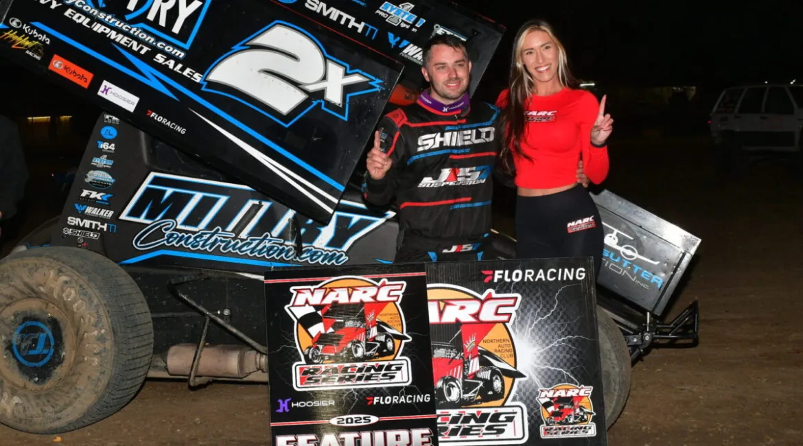 RacinBoys News - Justin Sanders prevails in NARC sprint car main at ...