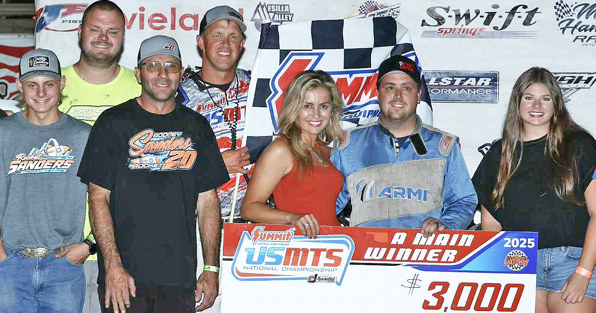 RacinBoys News - Rodney Sanders prevails in USMTS action at Creek County