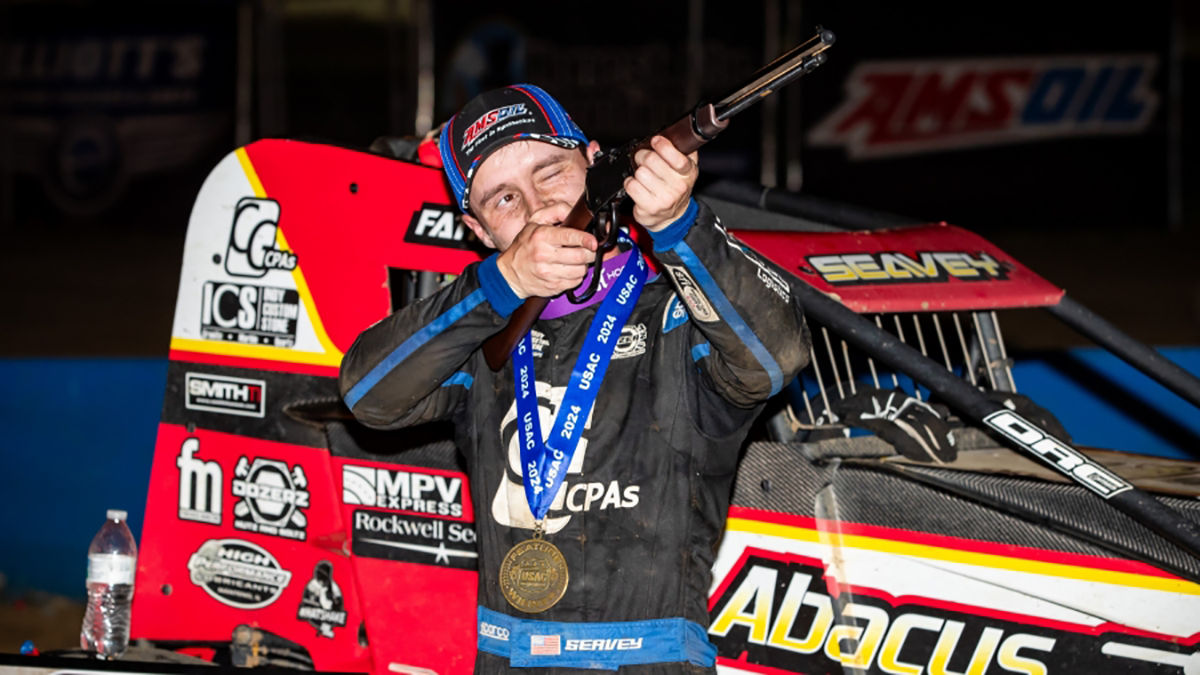 RacinBoys News - Logan Seavey wins Tony Hulman Classic at Terre Haute