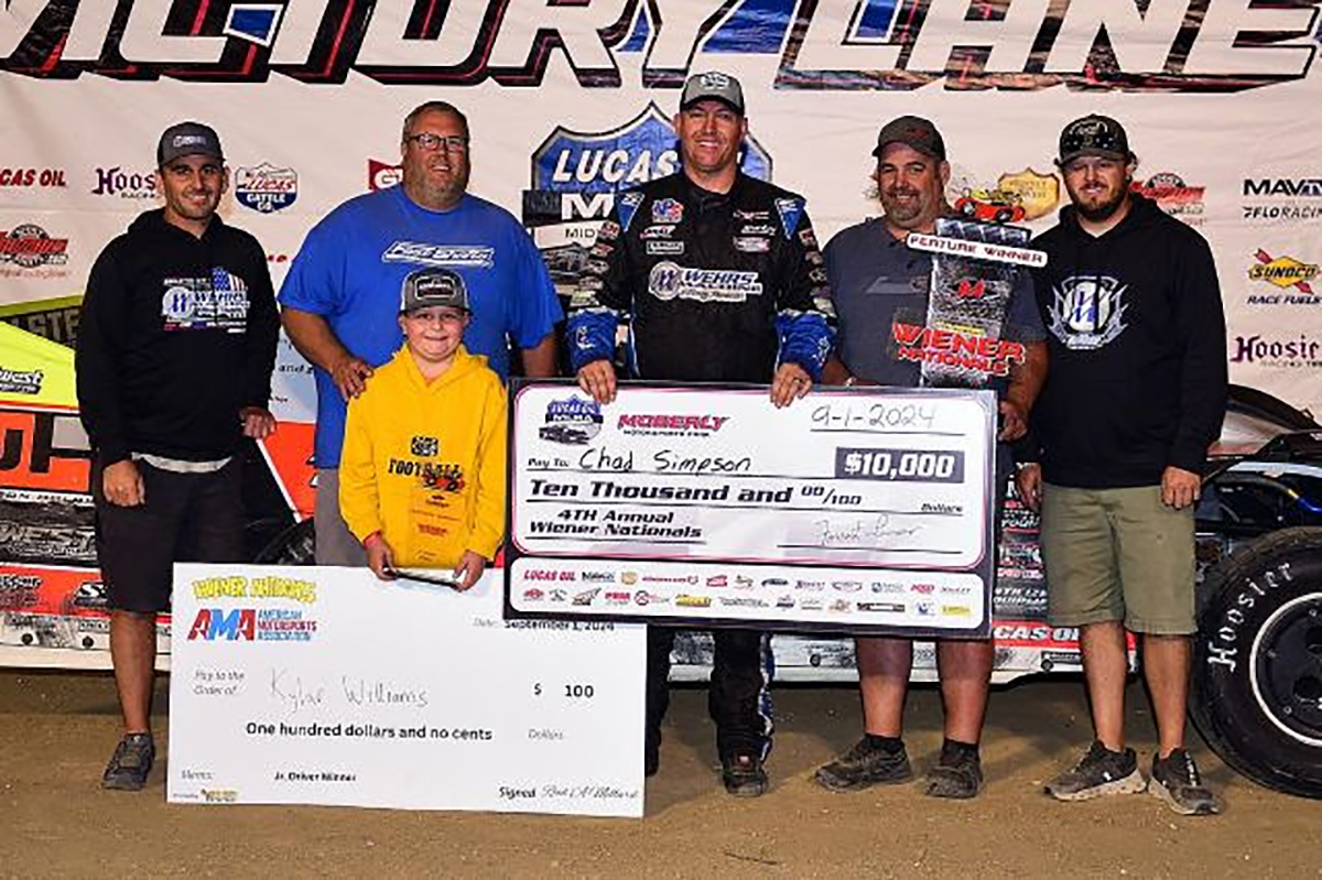 RacinBoys News - Chad Simpson tops Lucas Oil MLRA at Moberly