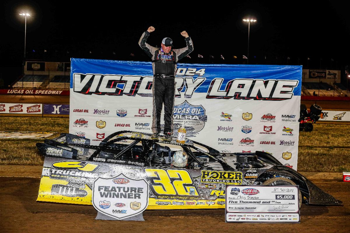 RacinBoys News - Chris Simpson captures opening-night win at 10th ...