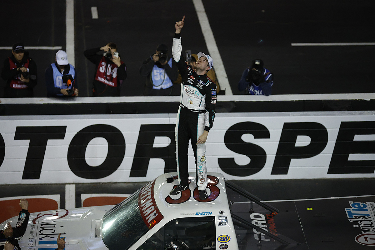 RacinBoys News - Chandler Smith tops NASCAR Trucks at Bristol