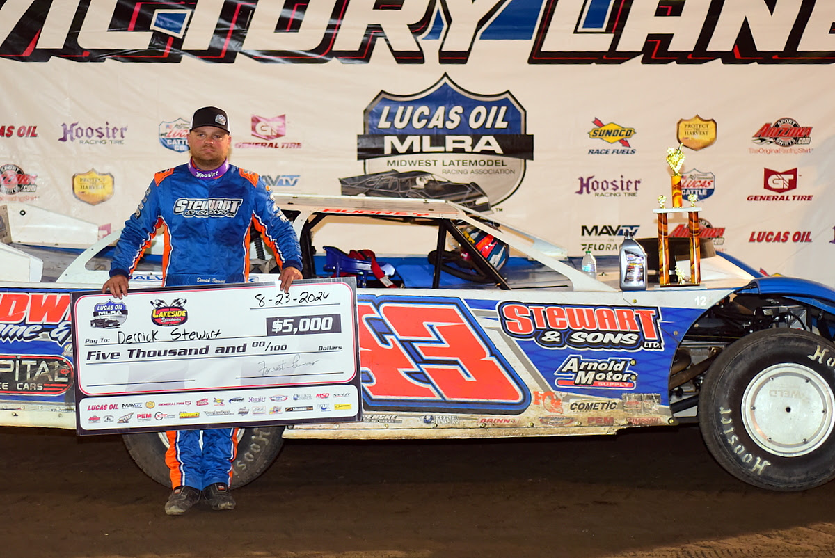 RacinBoys News - Derrick Stewart Soars To First Career Lucas Oil MLRA ...