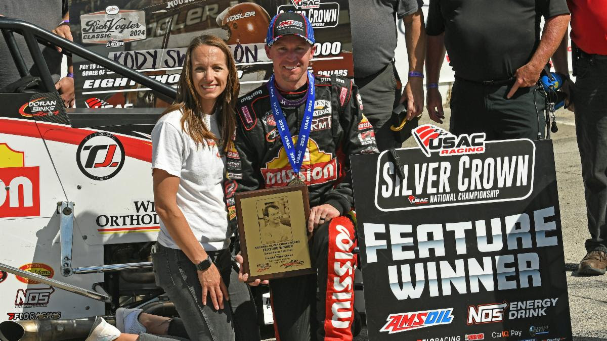 RacinBoys News - Swanson Scores 3rd Straight Vogler Classic at Winchester