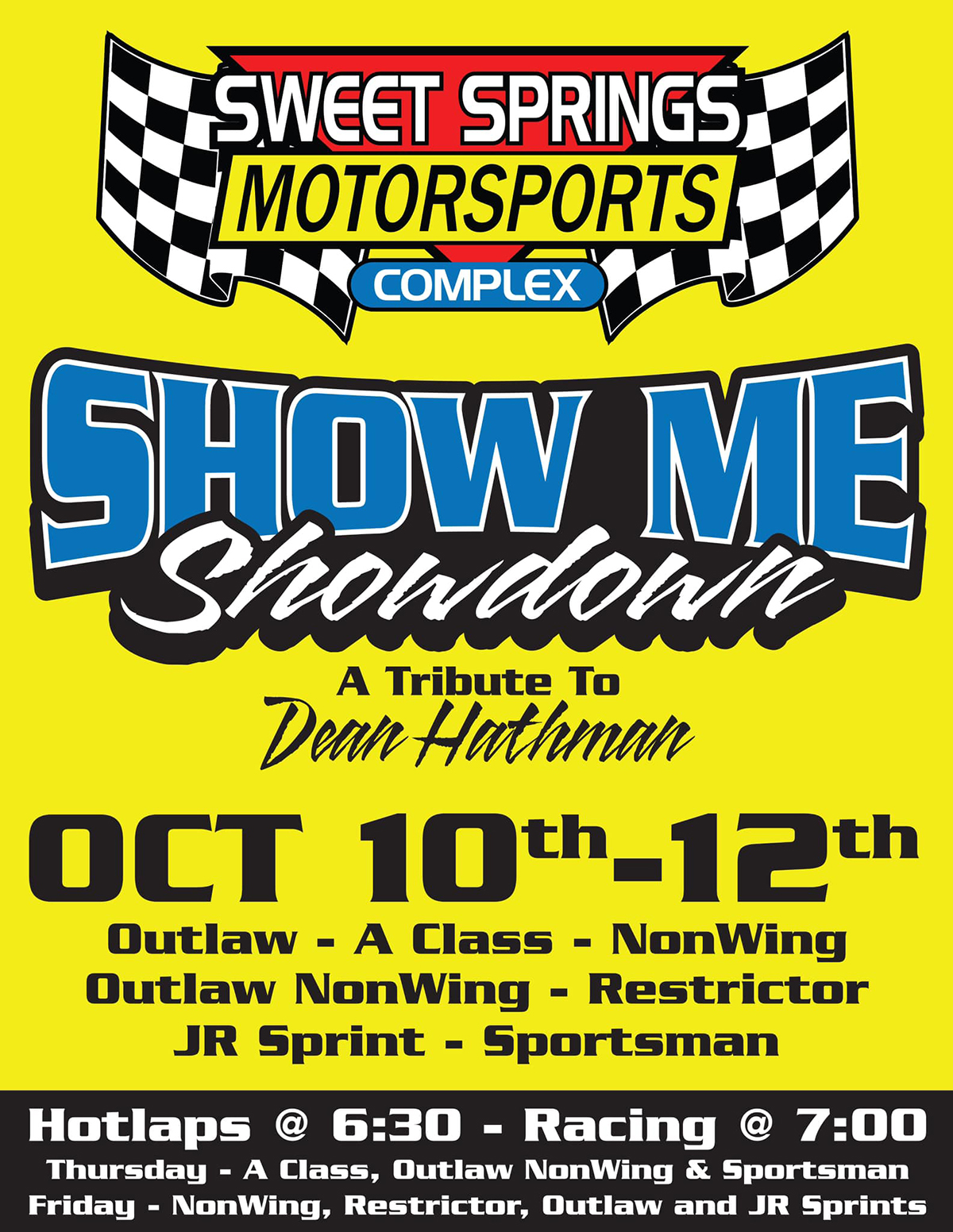 RacinBoys News - Show Me Showdown underway at Sweet Springs