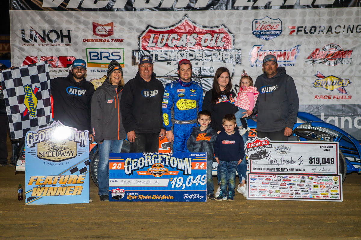 RacinBoys News - Ricky Thornton Jr. wires Lucas Oil Late Models at ...