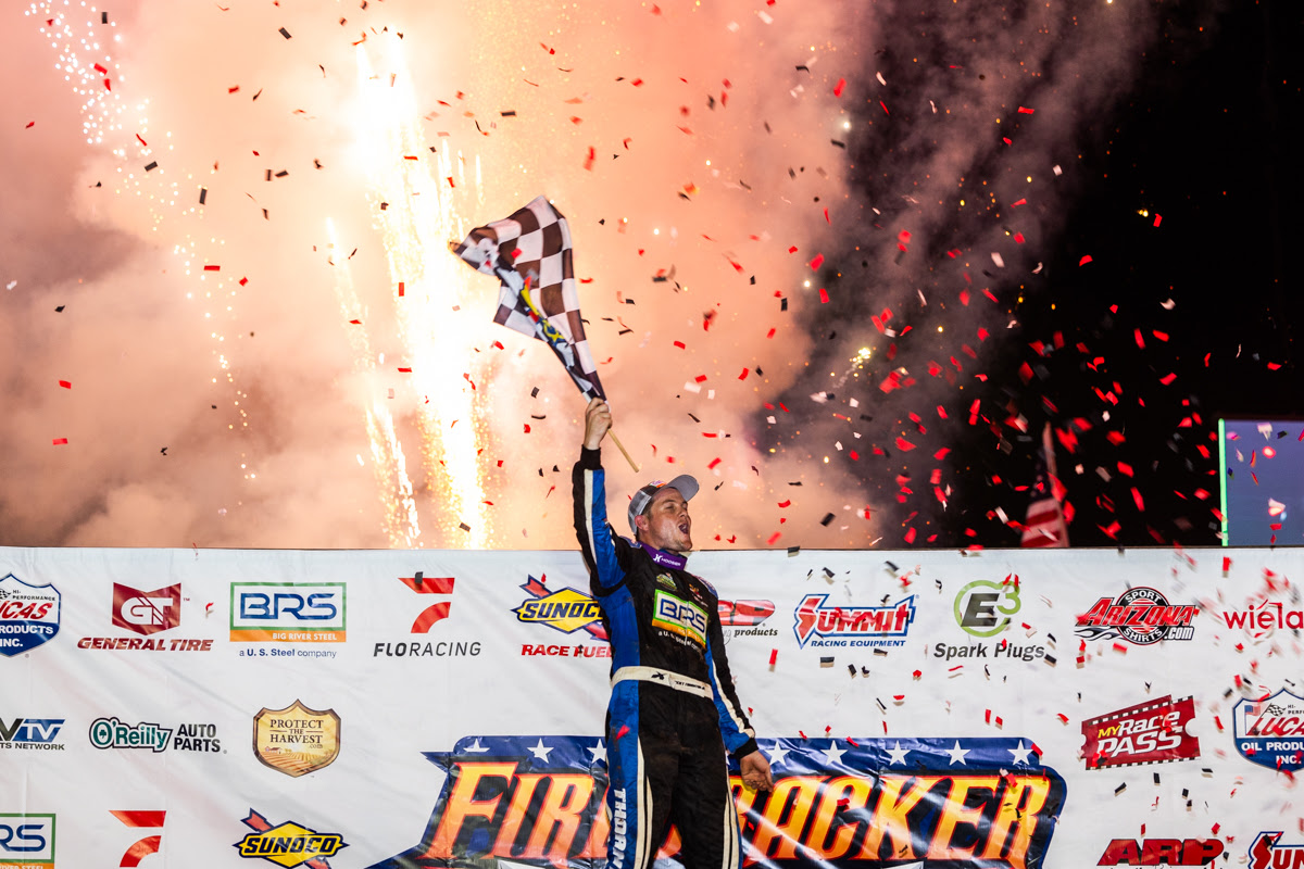 RacinBoys News - Ricky Thornton Jr. wins second straight Firecracker 100