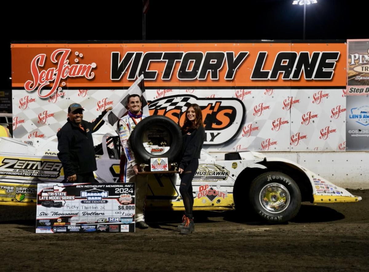 RacinBoys News - Thornton Jr. and Shryock Top Bargain Barn Tire Center ...