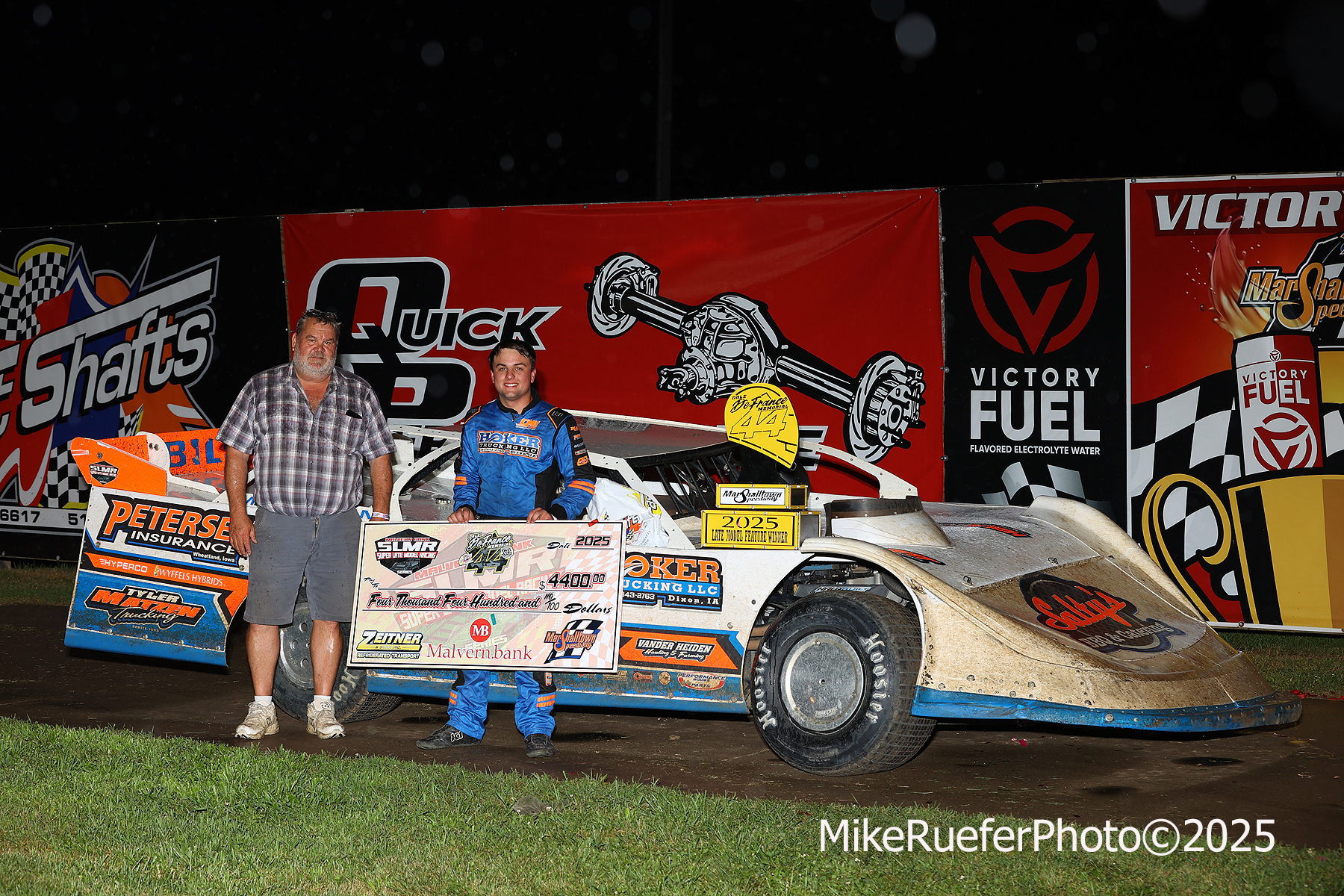 RacinBoys News - Dylan Thornton Wins Rain-Shortened DeFrance Memorial ...