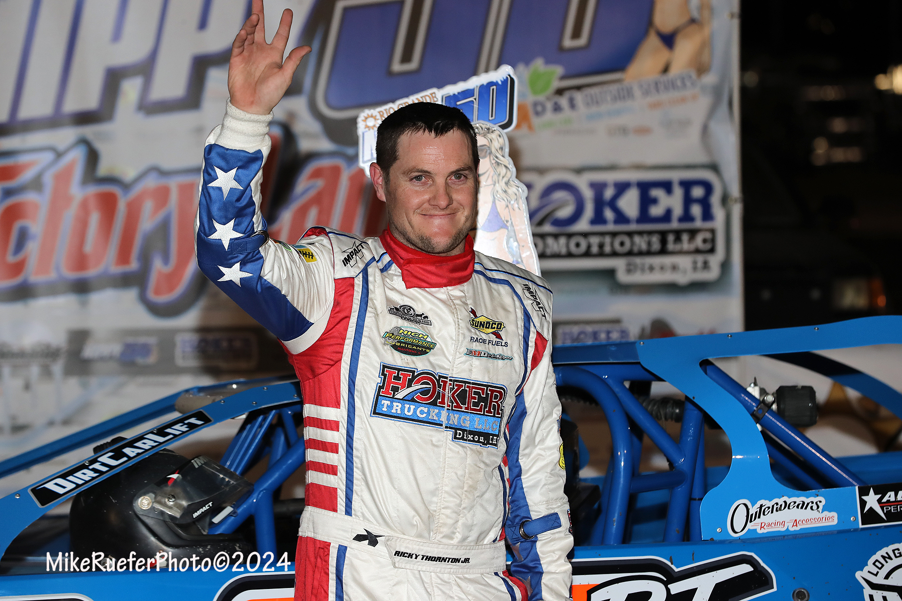 RacinBoys News - Ricky Thornton Jr. wins Nippy 50 at Maquoketa