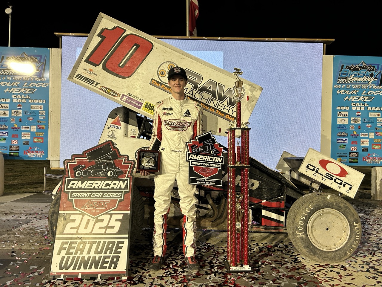 RacinBoys News - Ryan Timms does it again at Huset's