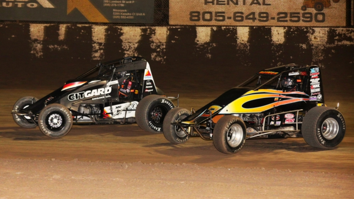 RacinBoys News - Ryan Timms sweeps West Coast Sprint Cars at Ventura