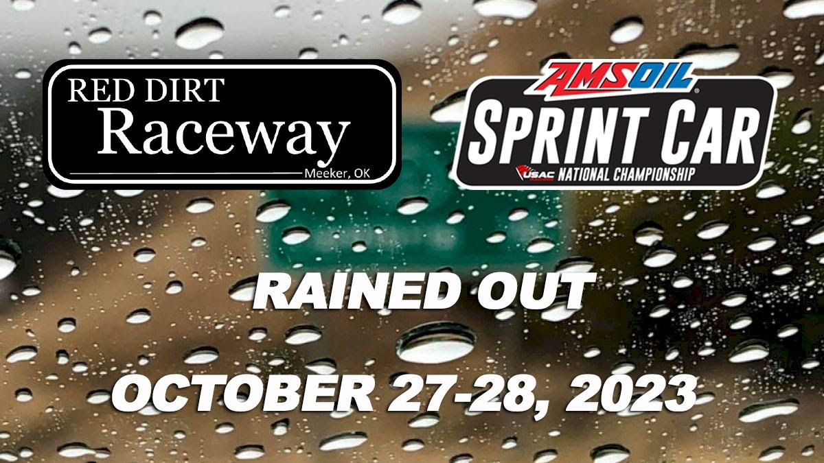 RacinBoys News - Red Dirt USAC Sprint Car Weekend Rained Out for Oct. 27-28