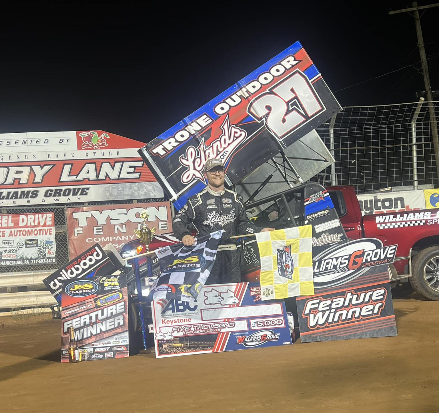 RacinBoys News - Wagaman Wins Williams Grove Sprints For Career Third