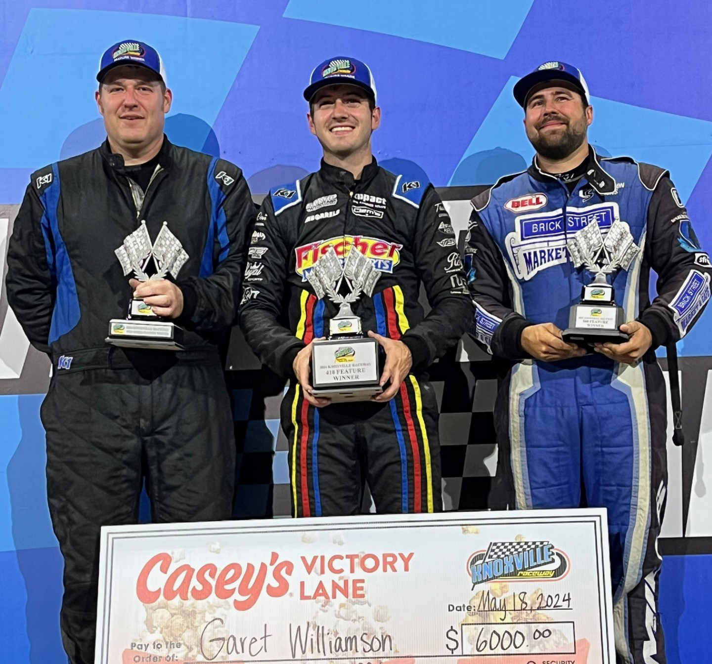 RacinBoys News - Garet Williamson Grabs First Ever Knoxville Win Over ...