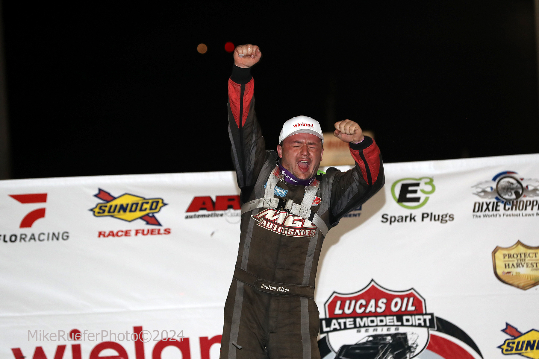RacinBoys News - Daulton Wilson Earns First Lucas Oil Late Model Victory