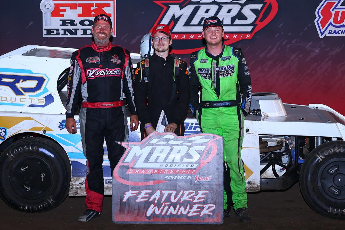 RacinBoys News - Ashton Winger triumphs in MARS Late Models at Fairbury