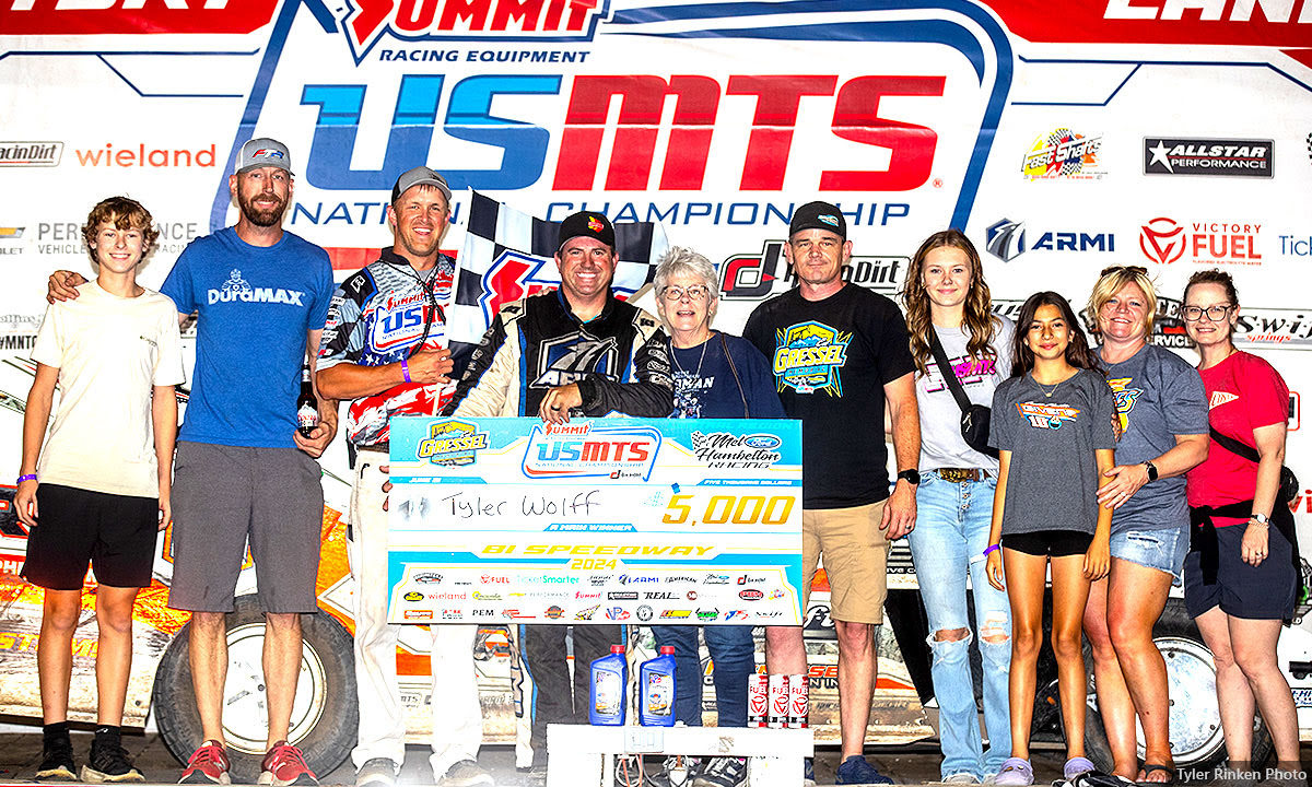 RacinBoys News - Wolff back-to-back USMTS winner of Gressel Memorial opener